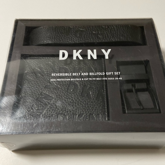Accessories | Dkny Wallet And Belt Set | Poshmark